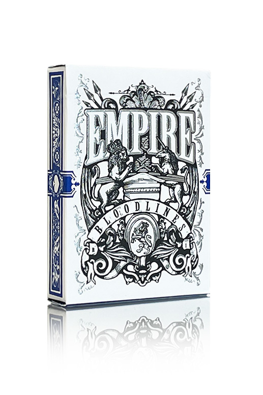 Kortlek Empire Bloodlines Royal Blue | Kortleksbolaget