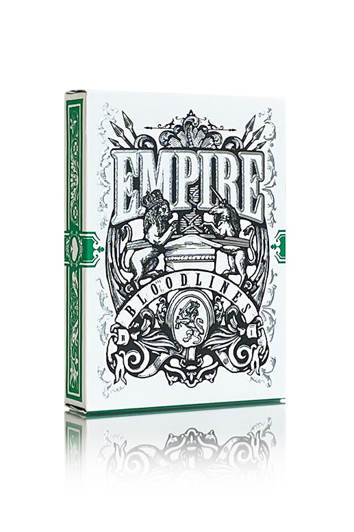 Kortlek Empire Bloodlines Emerald Green | Kortleksbolaget