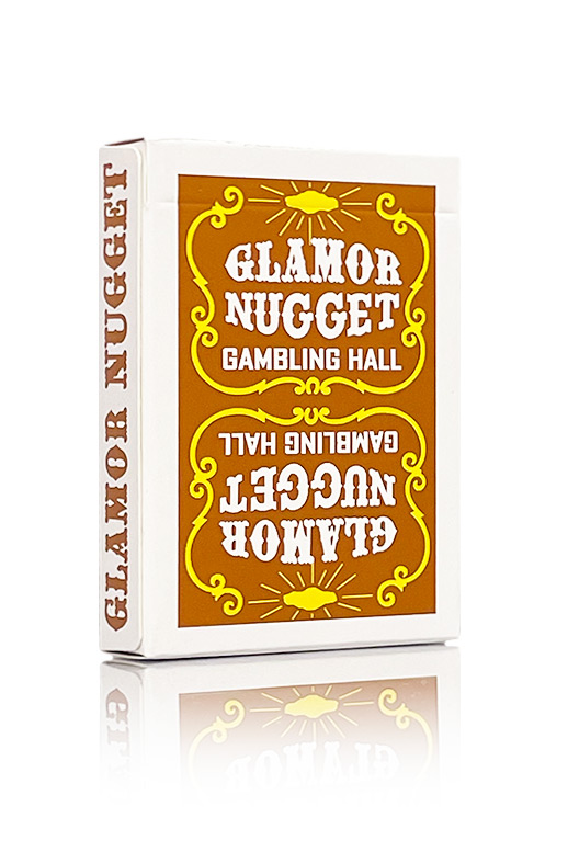 Kortlek Glamour Nugget Brown Limited Edition | Kortleksbolaget