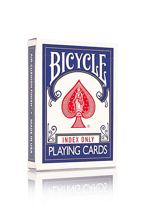 Kortlek Bicycle Index Only Blue | Kortleksbolaget