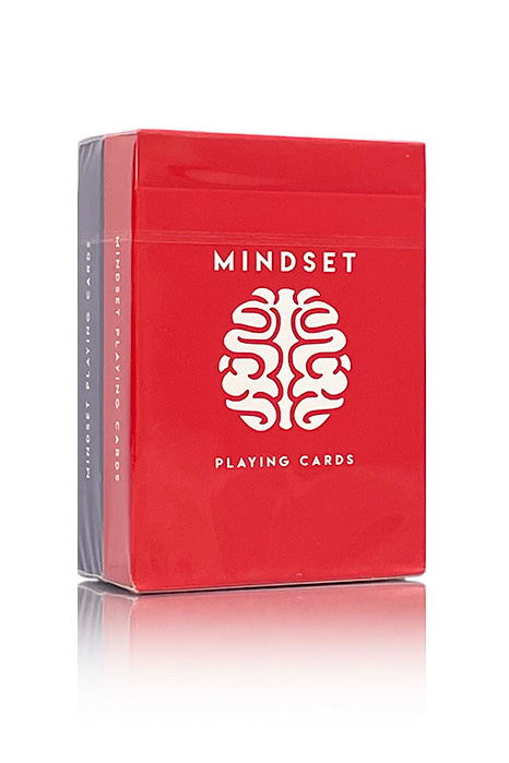 Kortlek Mindset Red & Blue Marked | Kortleksbolaget