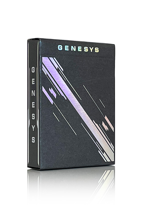 Kortlek Odyssey Genesys Black and Silver Limited Edition | Kortleksbolaget