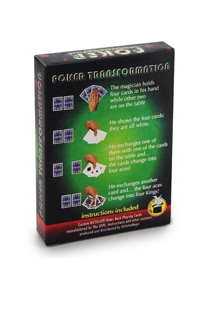 Kortlek Poker Transformation - Bicycle Backs | Kortleksbolaget