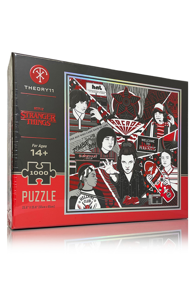 Kortlek Stranger Things Puzzle by Theory11 | Kortleksbolaget